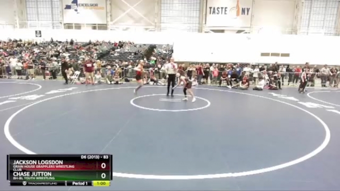 83 lbs Champ. Round 2 - Chase Jutton, BH-BL Youth Wrestling vs Jackson ...