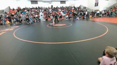 73-76 lbs Round 5 - Angelina Lauhoff, Lovell Middle School vs Roxy ...