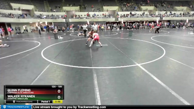 135 lbs Cons. Round 3 - Walker Nykanen, Overtime Wrestling vs Quinn ...