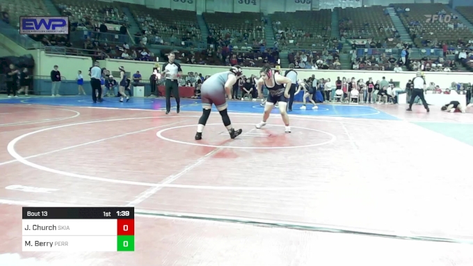 175 lbs Round Of 32 - Jayden Church, Skiatook Bulldog Wrestling vs ...