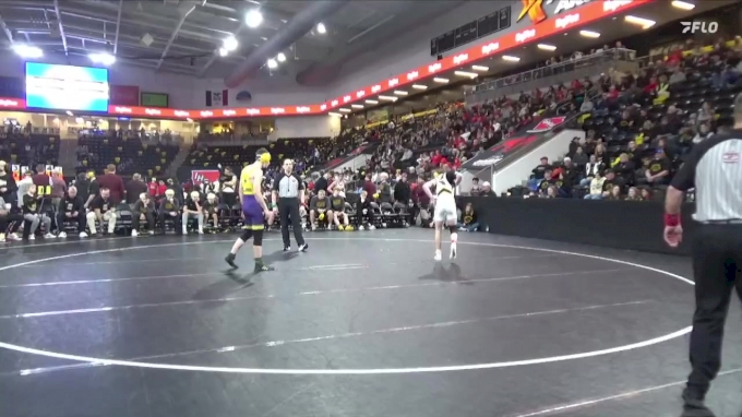 144 lbs Finals (1st & 3rd) - Grayson Holtgrew, Hinton vs John Fjeld ...