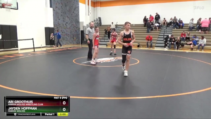 J-11 lbs 7th Place Match - Jayden Hoffman, Marion Wolves vs Ari ...