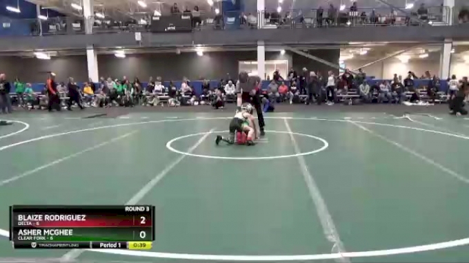 55 lbs Round 3 (6 Team) - Blaize Rodriguez, Delta vs Asher McGhee ...