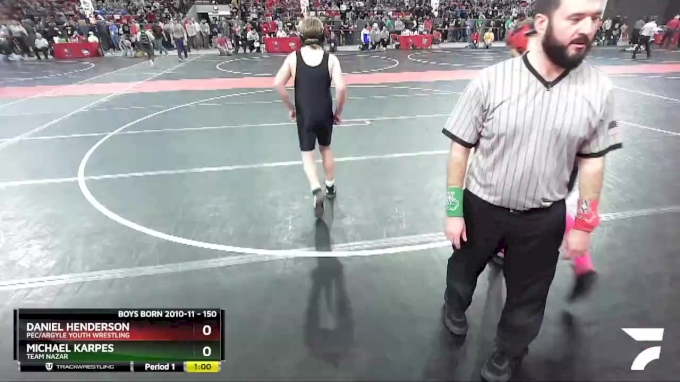 150 lbs Champ. Round 2 - Michael Karpes, Team Nazar vs Daniel Henderson ...