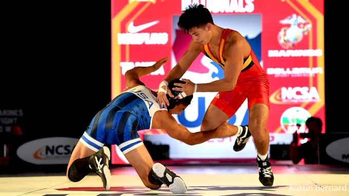 120 lbs Final - Adrian Meza, Arizona vs Aden Valencia, California