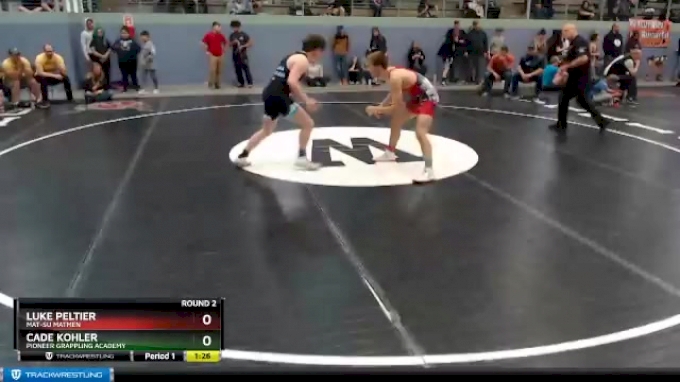 170 lbs Round 2 - Cade Kohler, PIONEER GRAPPLING ACADEMY vs Luke ...