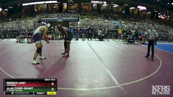 3A 285 lbs Champ. Round 1 - Alaq Dowd-Grant, Ft Pierce Central vs ...