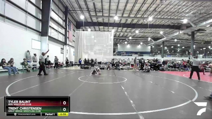 150 lbs Champ. Round 1 - Trent Christensen, Great Bridge Wrestling Club ...