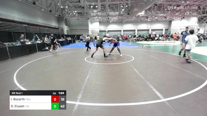 220 lbs Rr Rnd 1 - Isaac Bozarth, Triumph WC vs Daniel Elyash, The ...