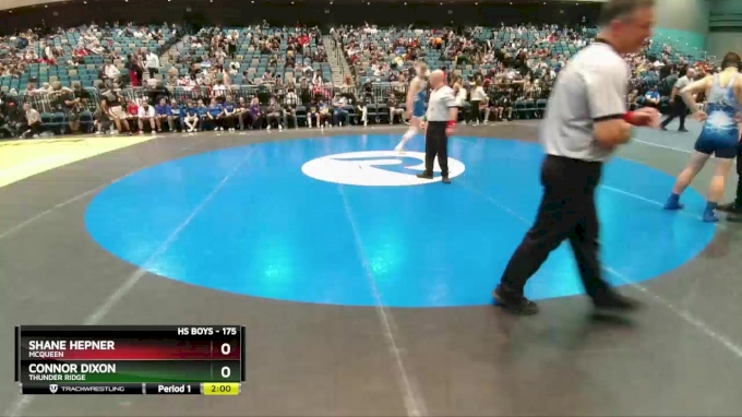 175 lbs Champ. Round 3 - Connor Dixon, Thunder Ridge vs Shane Hepner ...