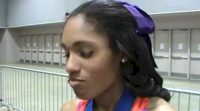 Kristi Castlin 1st Place 60 Hurdles Usatf Indoor Champs 2012