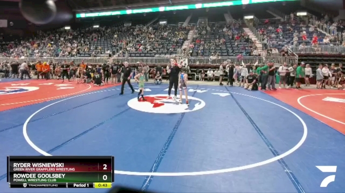 63 lbs Champ. Round 3 - Rowdee Goolsbey, Powell Wrestling Club vs Ryder ...