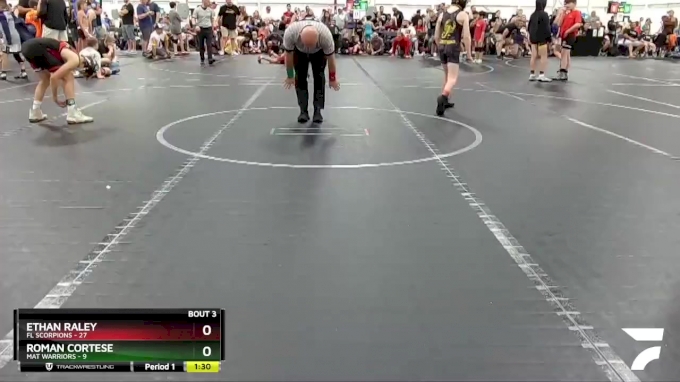 80 lbs Round 2 (4 Team) - Ethan Raley, FL Scorpions vs Roman Cortese ...