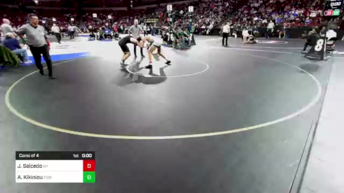 152 lbs Consi Of 4 - Jacob Salcedo, Northview (SS) vs Aliaksandr ...