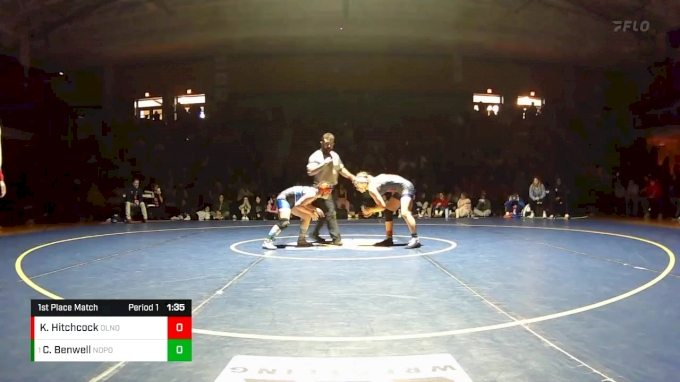 120 lbs. 1st Place Match - Cassidy Benwell, North Point vs Kaylan ...