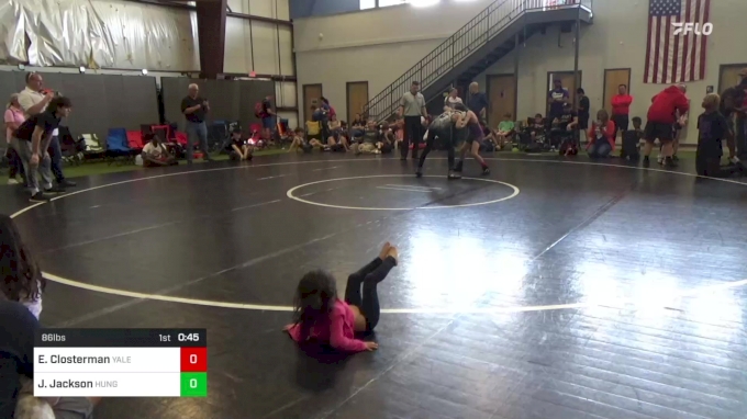 86 lbs Quarterfinal - Evan Closterman, Yale Street vs Jeremy Jackson ...