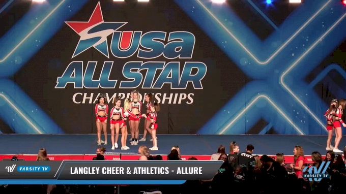 Langley Cheer & Athletics - Allure [2018 Senior - Small - A 4 Day 1] USA All Star Championship