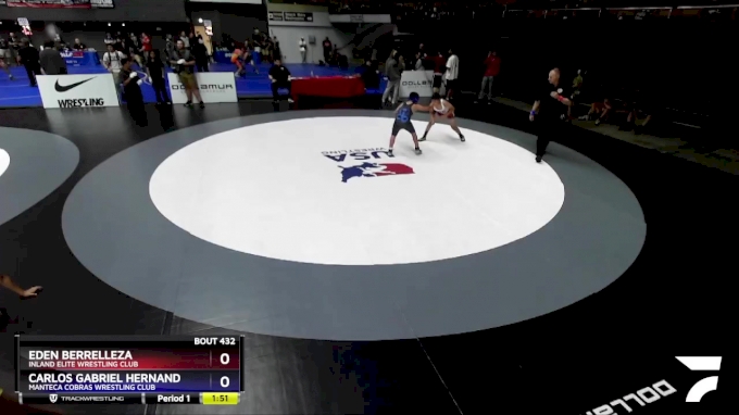 105 lbs Cons. Semi - Eden Berrelleza, Inland Elite Wrestling Club vs ...