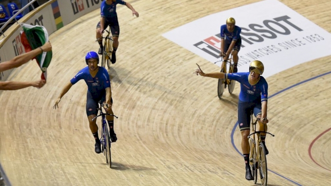 Ganna Spearheads Italy's Olympic Track Pursuit Team To World Title ...
