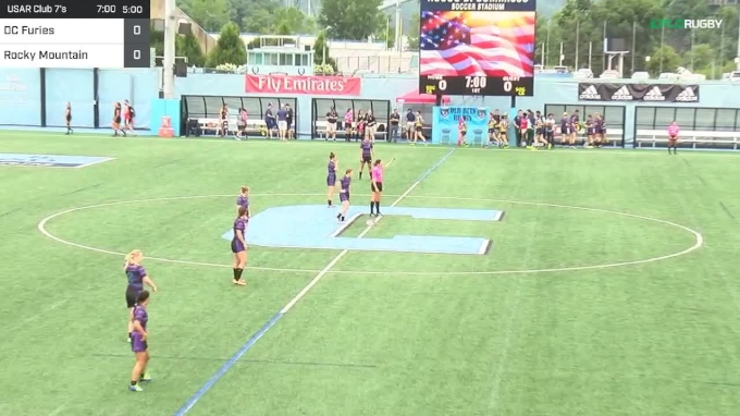 DC Furies vs Rocky Mountain | 08.11.18 | 2018 USA Rugby 7s Championships
