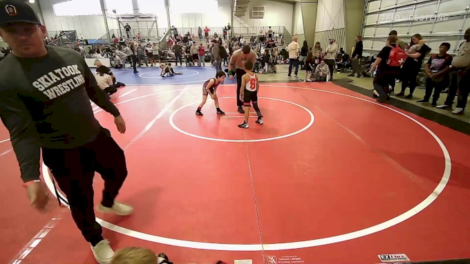 58 lbs Consi Of 8 #2 - Dalton Dry, Hurricane Wrestling Academy vs Jack ...