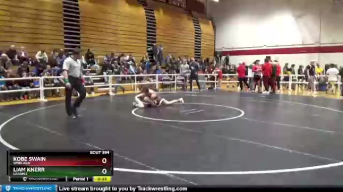 113 lbs Cons. Round 3 - Liam Knerr, Laramie vs Kobe Swain, Worland