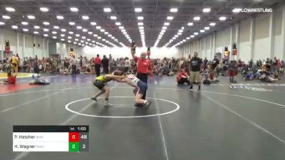 100 lbs Rr Rnd 3 - Peyton Hatcher, 4M White vs Hunter Wagner, Intensity ...