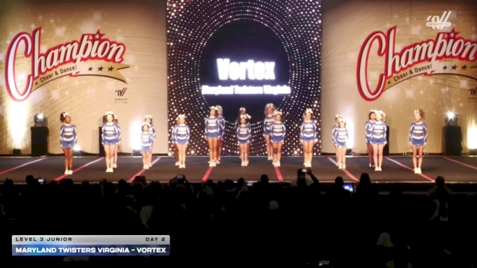 Maryland Twisters Virginia - Vortex [2025 L3 Junior Day 2] 2025 ...