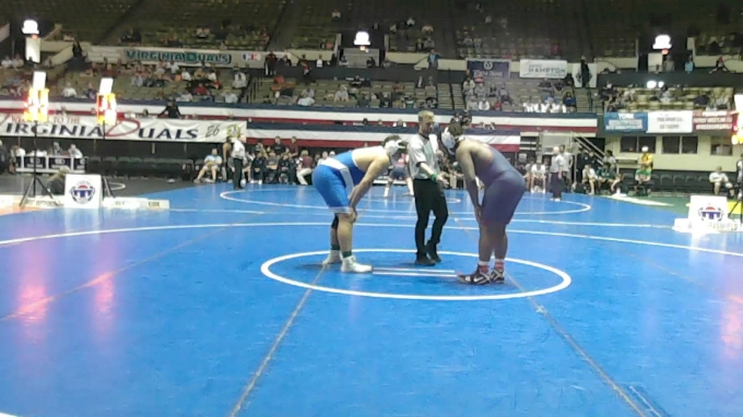 285 lbs Quarters & Wb (16 Team) - Christian Funches, Grassfield vs ...