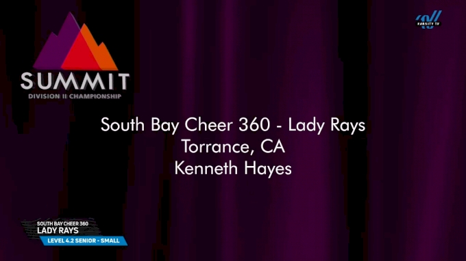 South Bay Cheer 360 - Lady Rays [2025 L4.2 Senior - Small Semis] 2025 ...