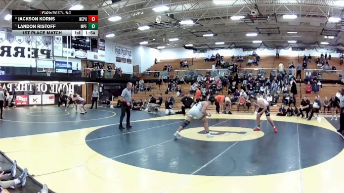 215 lbs 1st Place Match - Landon Ristoff, Perry (Massillon) vs Jackson ...