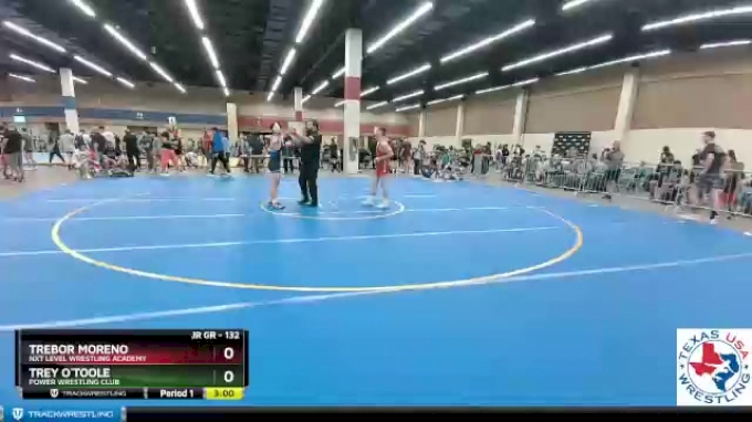 132 lbs Quarterfinal - Trebor Moreno, NXT Level Wrestling Academy vs ...