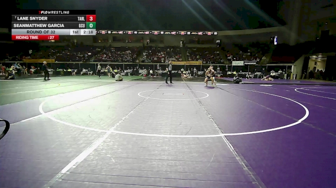 157 lbs Round Of 32 - Lane Snyder, Tarleton State vs Seanmatthew Garcia ...