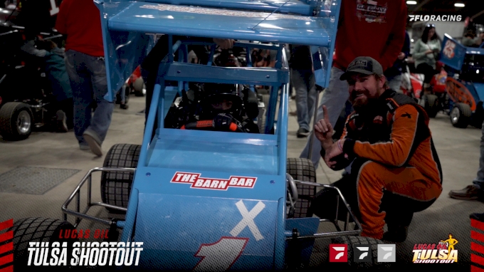 Daniel Robinson And Son Aiden Proudly Rocking Sammy Swindell Throwback ...