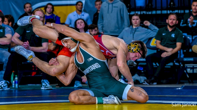 157 lbs Semifinal - Brock Mauller, Missouri vs Chase Saldate, Michigan ...