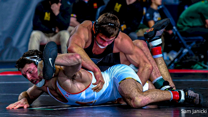 184 lbs Semifinal - Kyle Cochran, Maryland vs Hunter Bolen, Virginia Tech