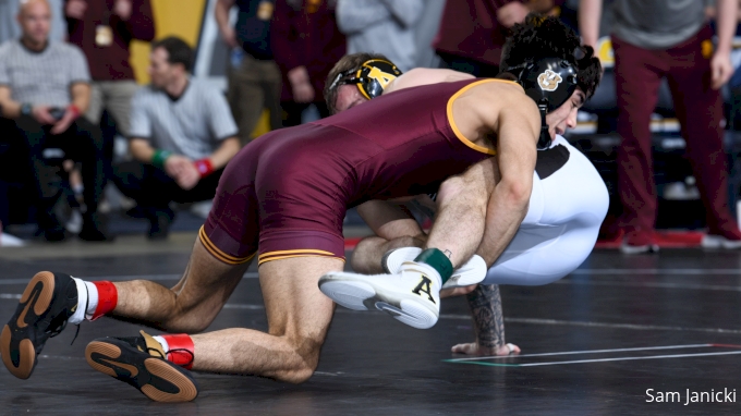 133 lbs Semifinal - Aaron Nagao, Minnesota vs Codi Russell, Appalachian ...