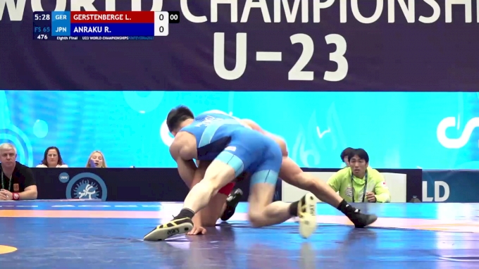 65 kg 1/8 Final - Leon Gerstenberger, Germany vs Ryoma Anraku, Japan