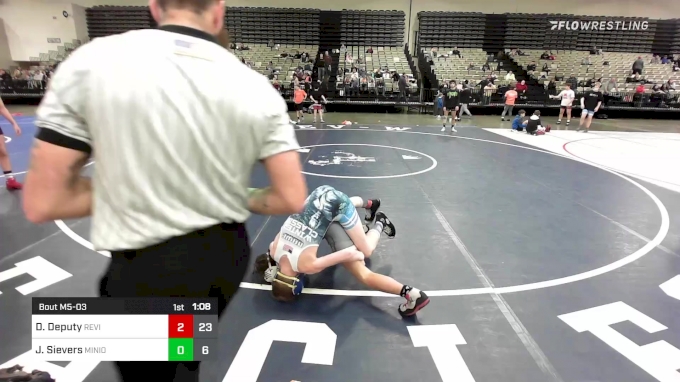 101 lbs Rr Rnd 3 - Dom Deputy, Revival Orange vs James Sievers, Minion ...