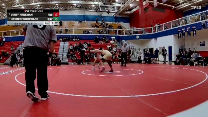 175 lbs 1st Place Match - Hayden Whitenack, New Prairie vs Vinny ...