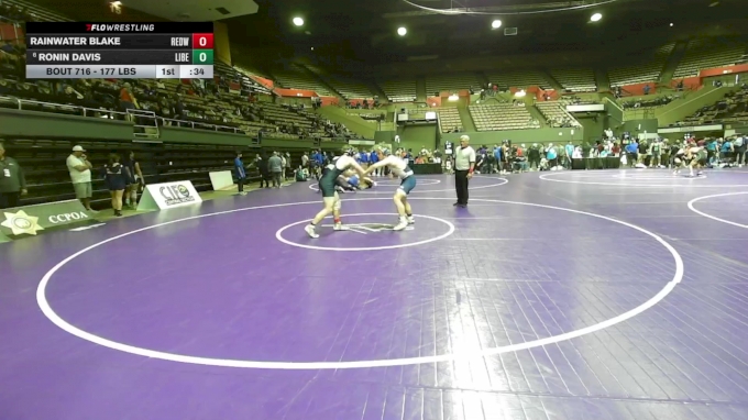177 lbs Consi Of 8 #2 - Rainwater Blake, Redwood vs Ronin Davis ...