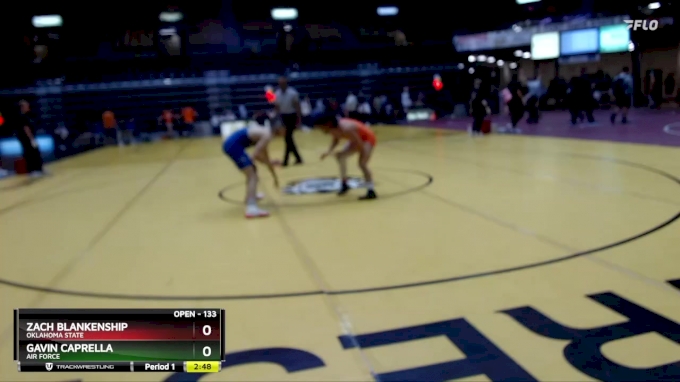133 lbs 1st Place Match - Zach Blankenship, Oklahoma State vs Gavin ...