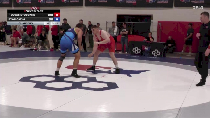 125 kg Quarters - Lucas Stoddard, West Point Wrestling Club vs Ryan ...