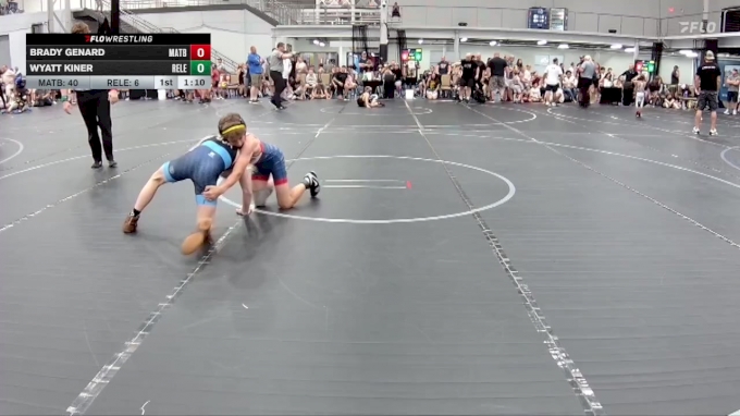100 lbs Round 4 (6 Team) - Brady Genard, Mat Assassins Black vs Wyatt ...