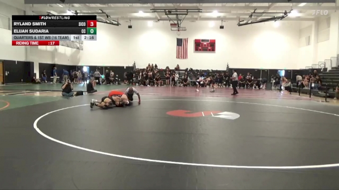 165 lbs Quarters & 1st Wb (16 Team) - Ryland Smith, Sierra College vs ...