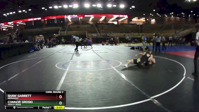 157 lbs Cons. Round 2 - Shaw Garrett, Hernando vs Connor Groski, Ashley ...