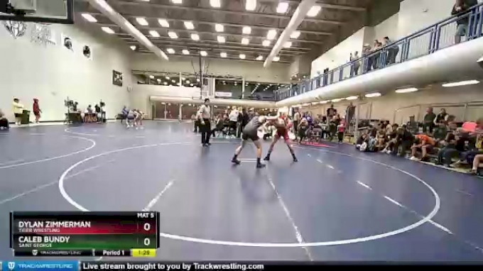 155 lbs Quarterfinal - Caleb Bundy, Saint George vs Dylan Zimmerman ...