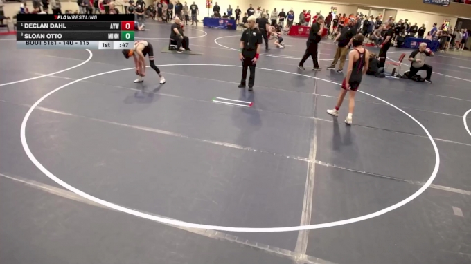 14U - 115 lbs Quarters - Landyn McChesney, White Bear Lake Wrestling vs ...