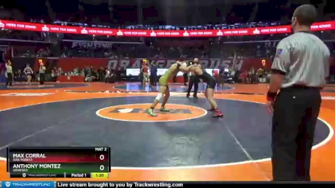 2 lbs Cons. Round 2 - Anthony Montez, Geneseo vs Max Corral, Oak Forest