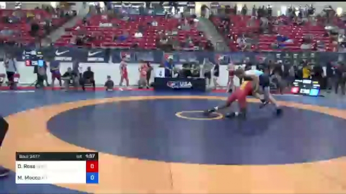 85 kg Semis - Dreshaun Ross, Sebolt Wrestling Academy vs Michael Mocco ...